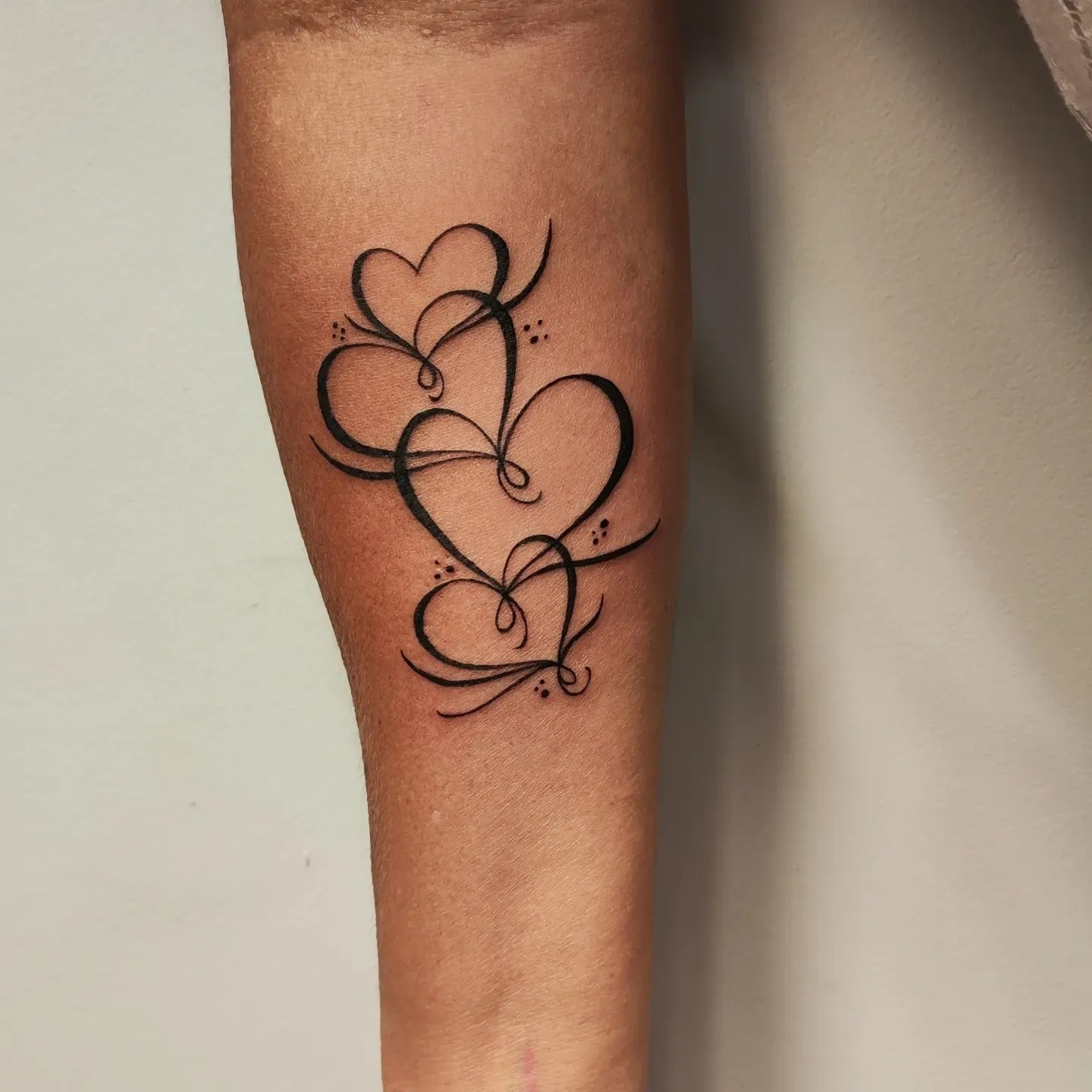 Tatouage Cœurs de copines